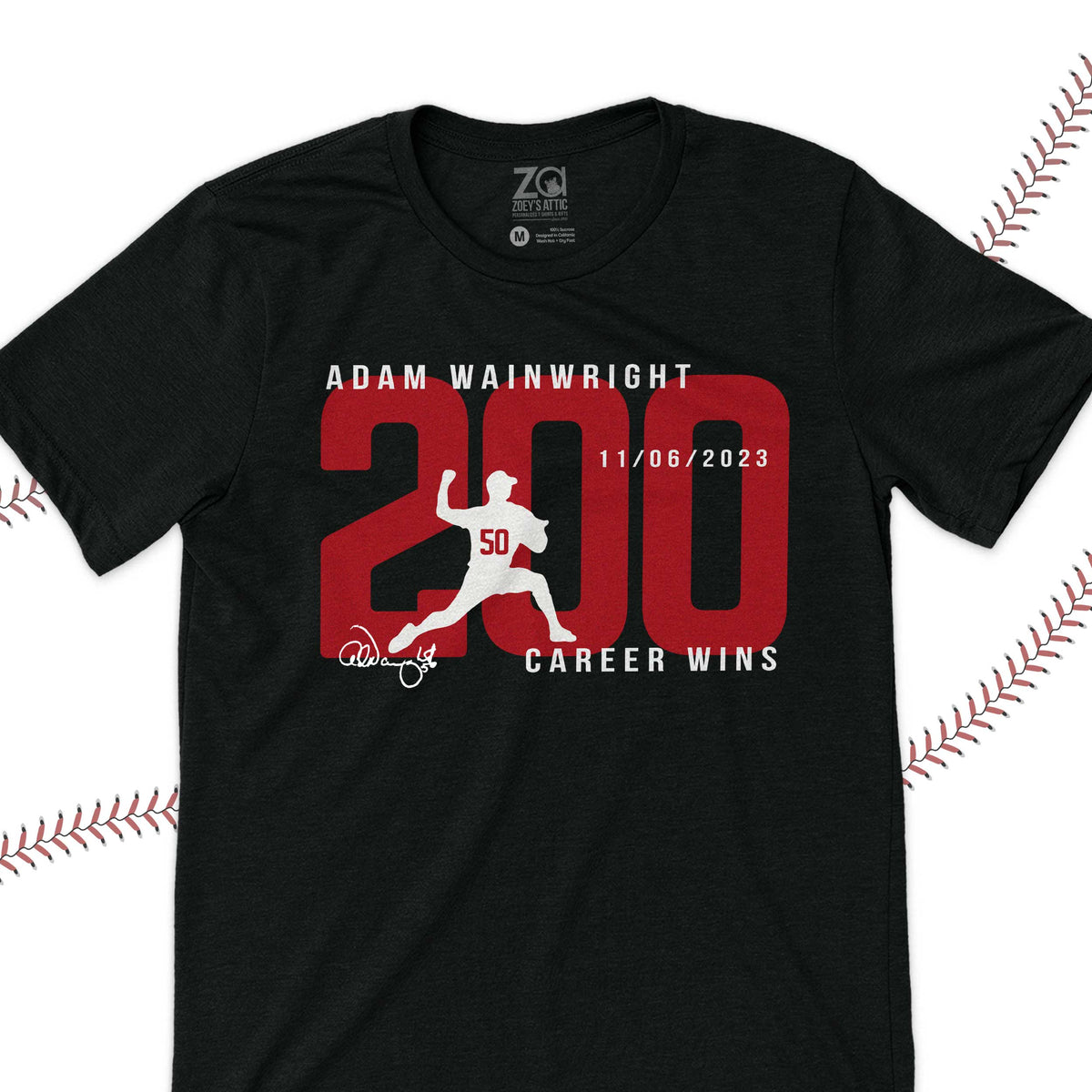 Adam Wainwright 200 wins t-shirt local gifts St. Louis Cardinals – The ...