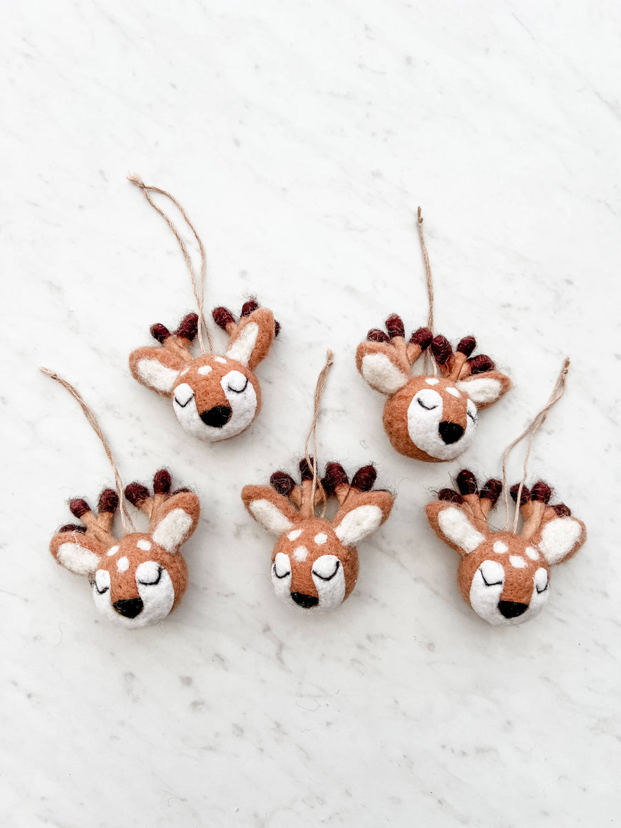 Trim & Twine - Felt Reindeer - 5 pcs – The Mash Pit
