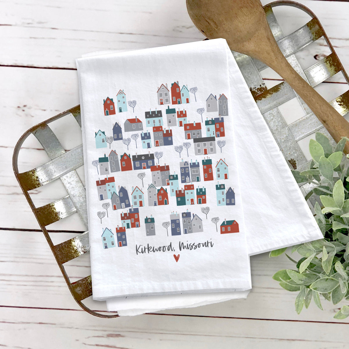 Hometown tea towel hometown name dish towel customize to your town ...